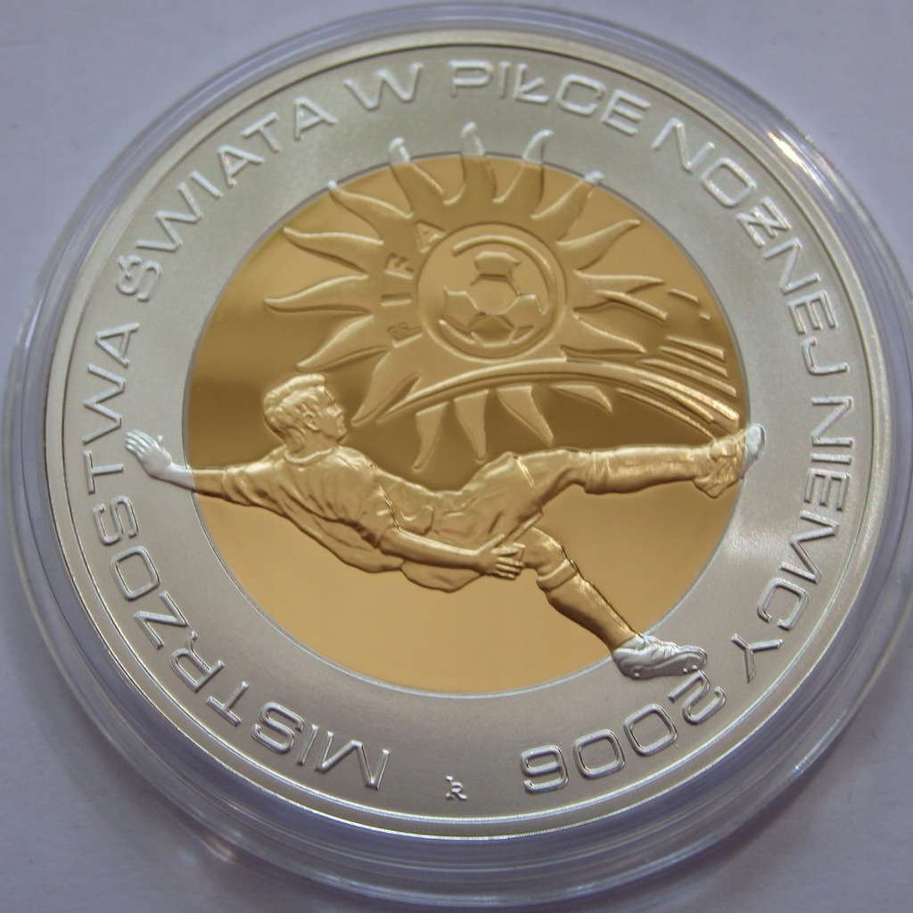10 zł MŚ w Piłce Nożnej Niemcy 2006r. Ag K167 - 13952236625 - oficjalne archiwum Allegro