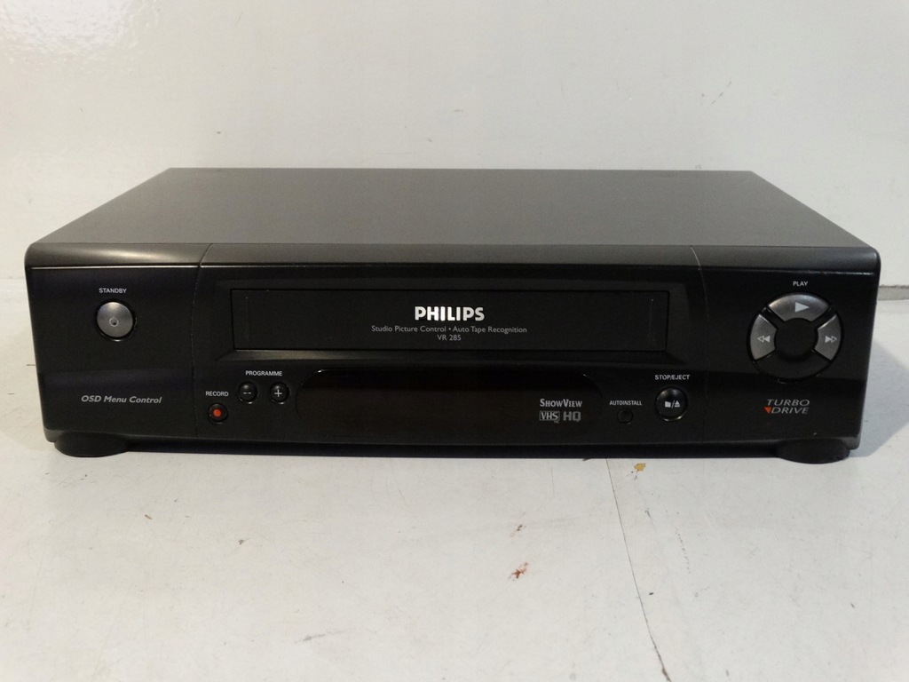 PHILIPS VR285 - MAGNETOWID VHS - GWARANCJA - 13130129380 - oficjalne archiwum Allegro