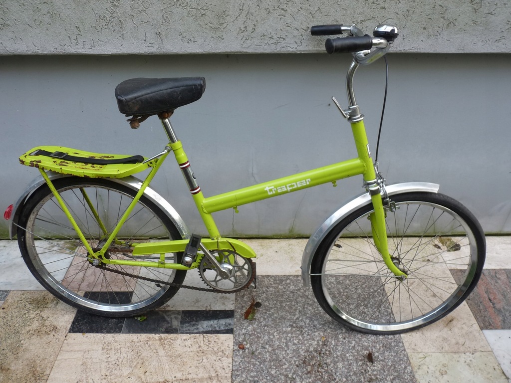 Zabytkowy polski rower - TRAPER Romet 1974 r - 12793334172 - oficjalne ...