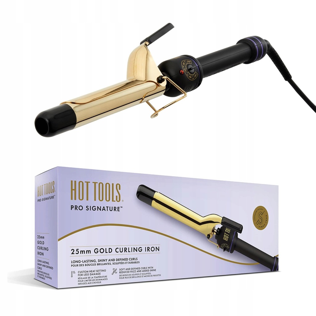 HOT TOOLS LOKÓWKA 25 MM MAŁE LOKI FALE BEZPIECZNA - 11870241631 ...