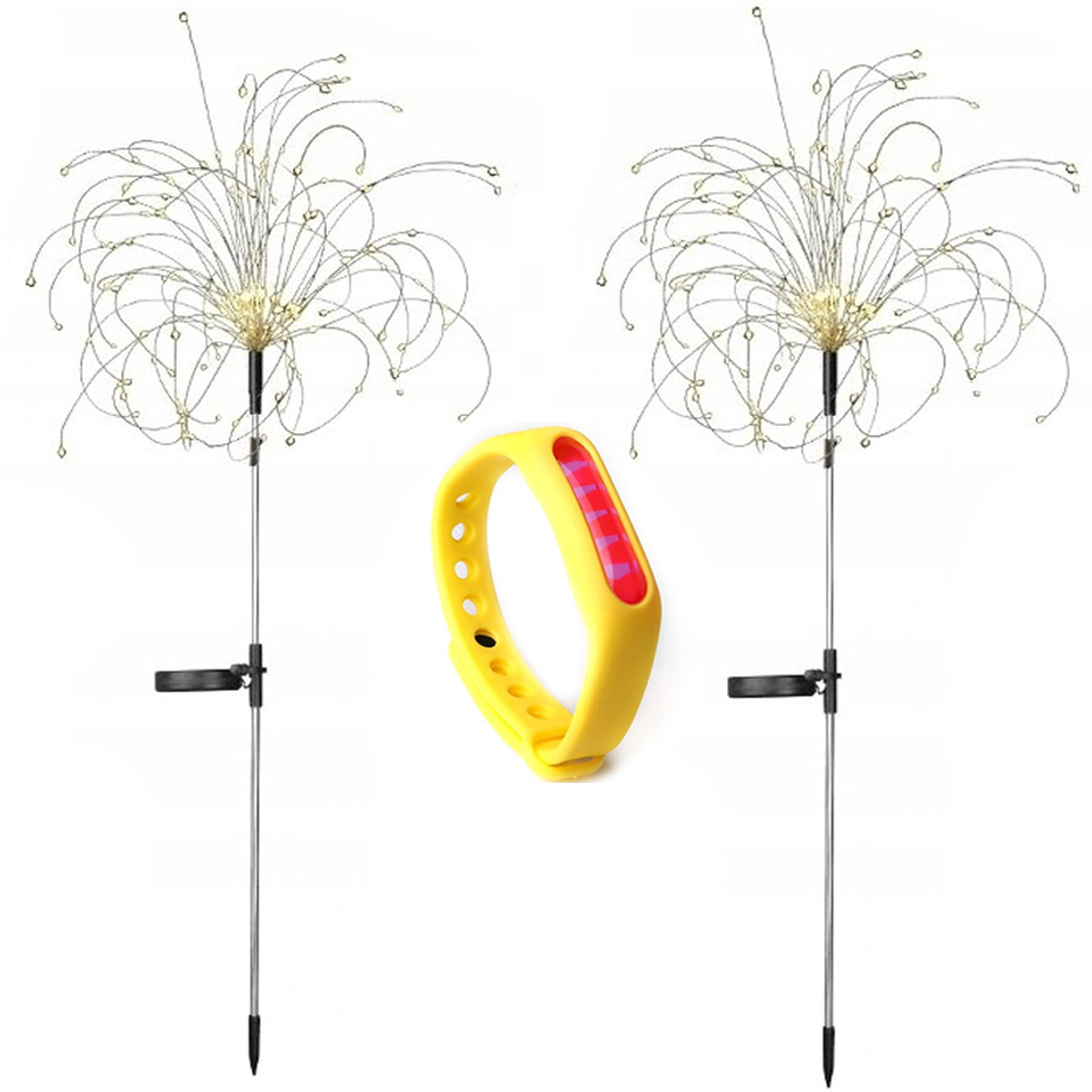 LAMPA SOLARNA ogród FIREWORK dmuchawiec -2SZT - 12285948733 - oficjalne archiwum Allegro