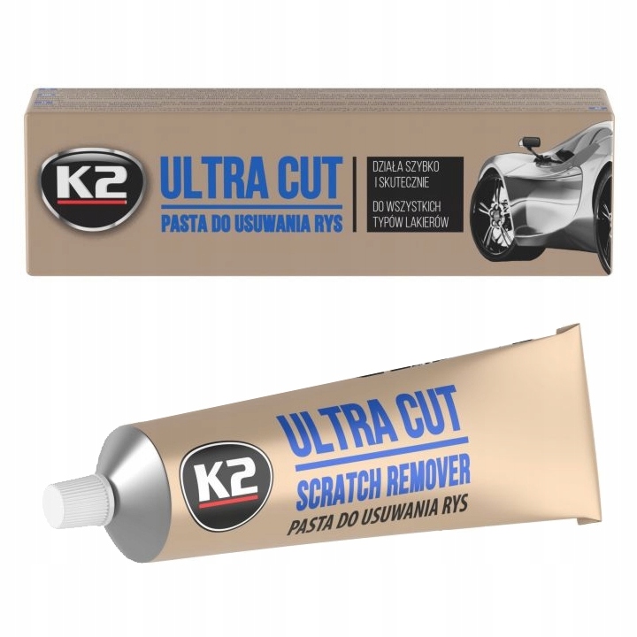 K2 Ultra Cut 100g pasta do usuwania zadrapań i rys - 12541238883 - oficjalne archiwum Allegro