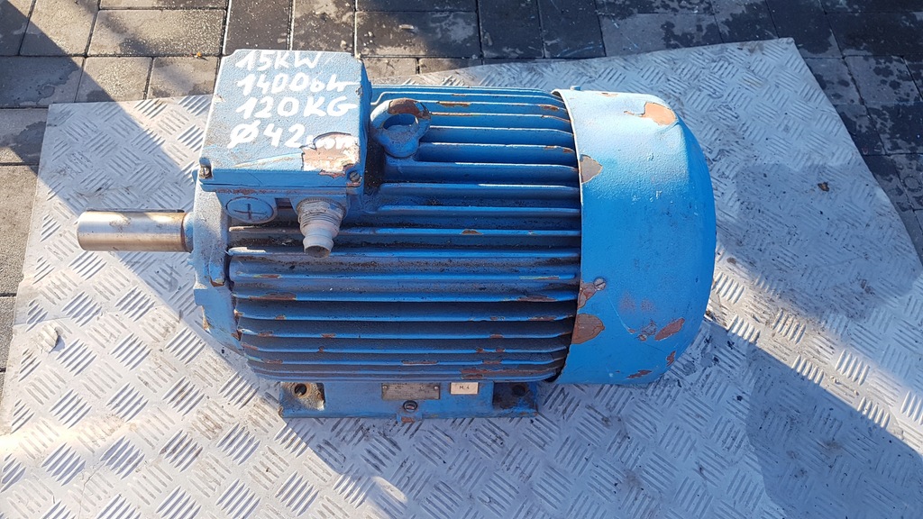 Silnik elektryczny ABB 15KW 1400 obrotów - 7834198622 - oficjalne archiwum Allegro