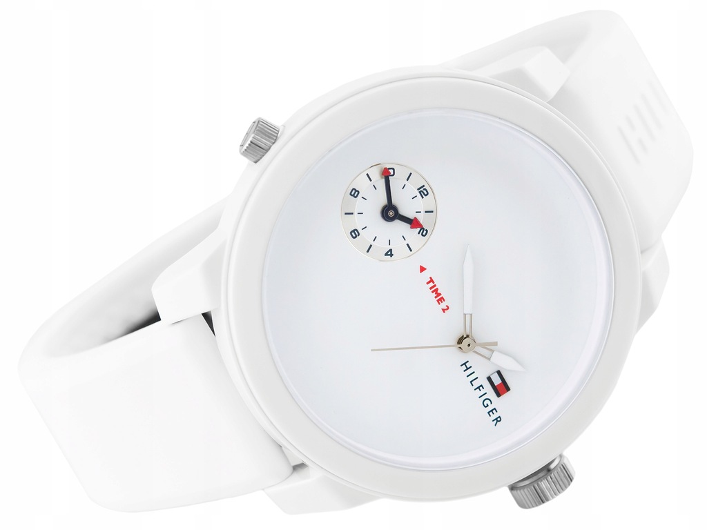 MĘSKI ZEGAREK TOMMY HILFIGER 1791324 DUAL-TIME FV - 7290737337 ...