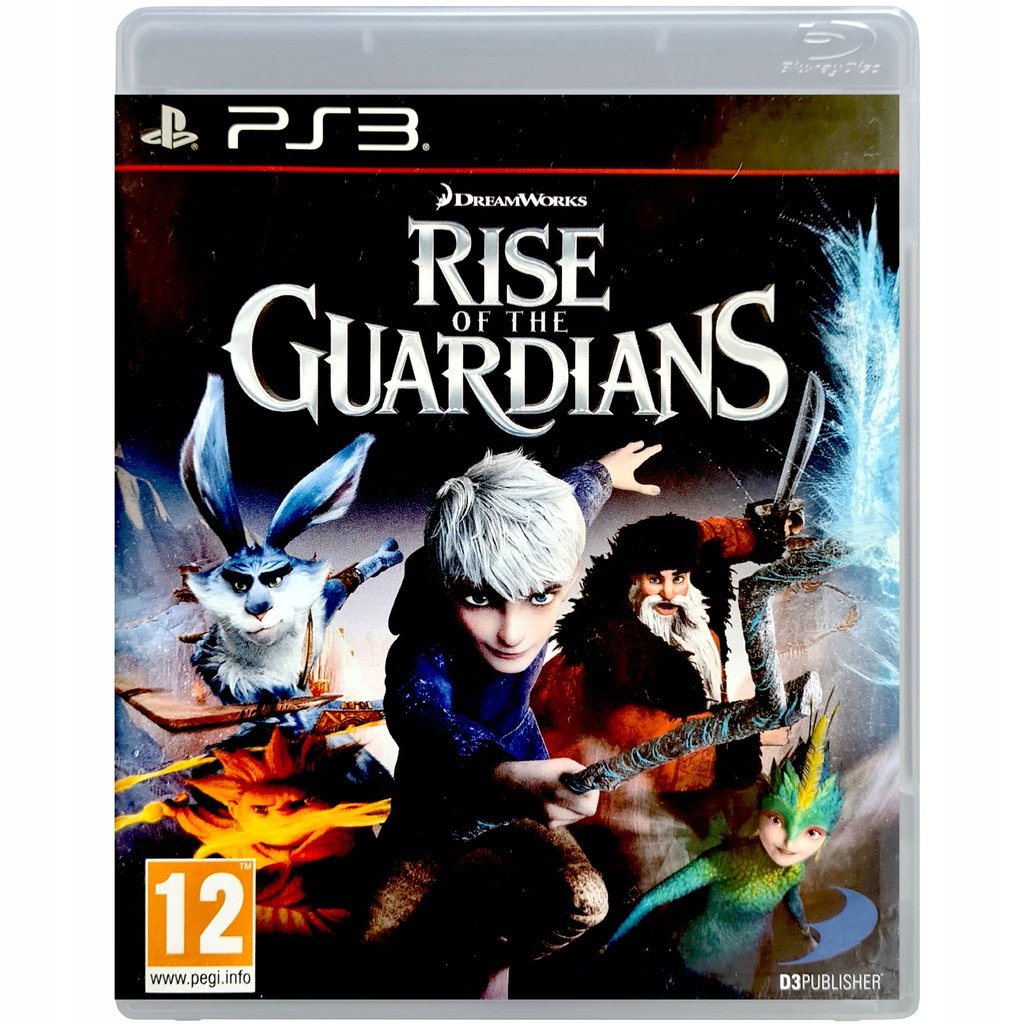 Rise of the Guardians Dreamworks PS3 Pudełkowa - 12146580655 ...