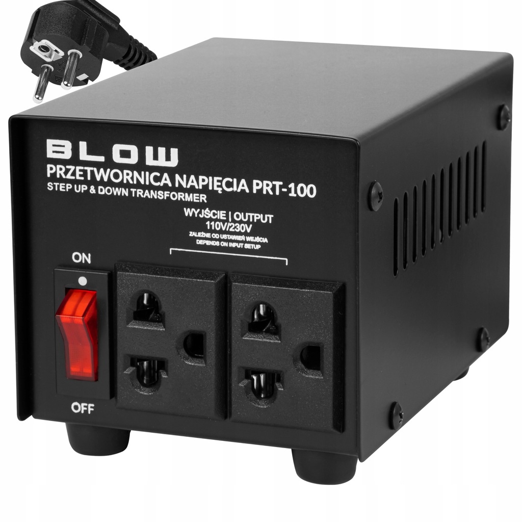 Przetwornica konwerter transformator 230V/110V USA - 13327960334 - oficjalne archiwum Allegro