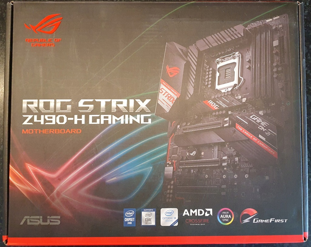 Płyta główna Asus ROG STRIX Z490-H GAMING ATX - 13406625434 - oficjalne ...