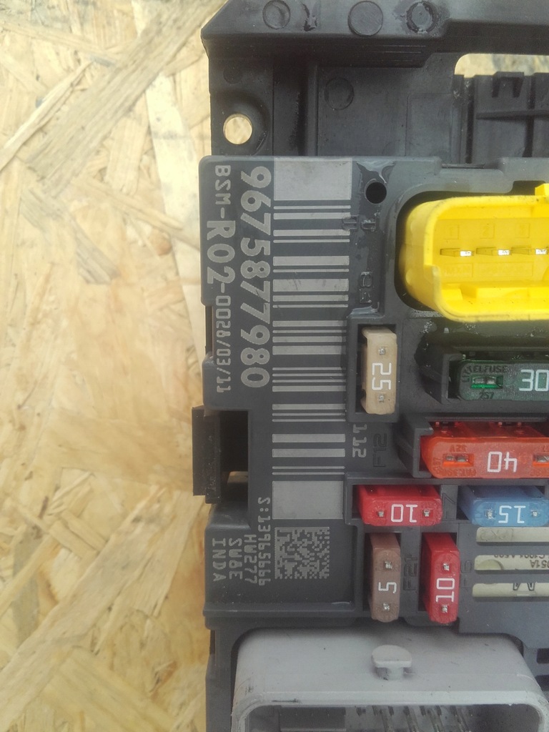 Citroen Peugeot BSM R02 9675877980 - 9455173088 - oficjalne archiwum ...