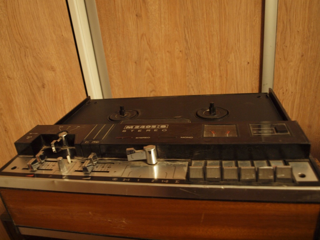 Magnetofon szpulowy Unitra ZRK M-2405 S - 12395781491 - oficjalne archiwum Allegro