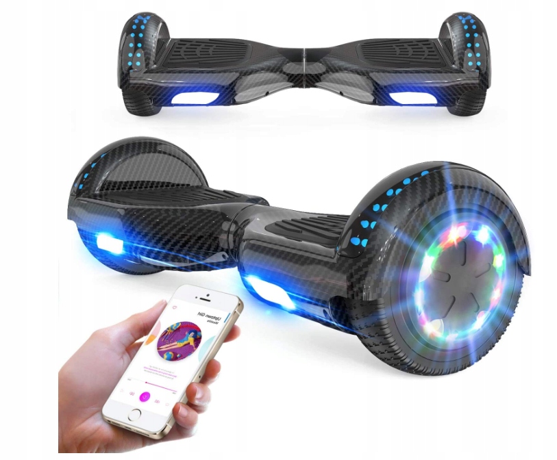 Deskorolka elektryczna HOVERBOARD 6.5 cala mocna - 12095043461 ... Deskorolka elektryczna HOVERBOARD 6.5 cala mocna - 12095043461 ...