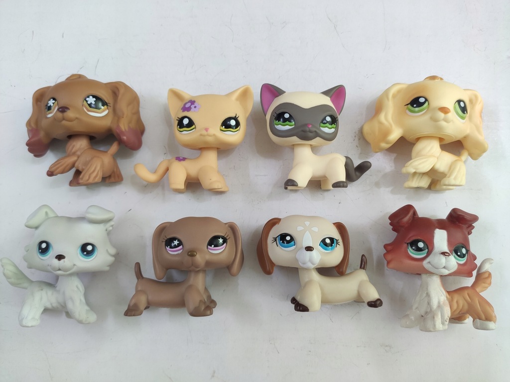 LPS Littlest Pet Shop koty&pies 8pcs#12 - 10728354846 - oficjalne ...