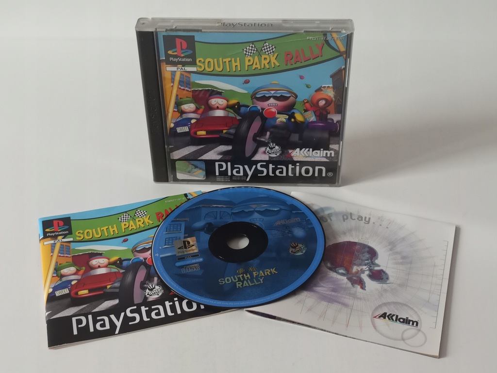 SOUTH PARK RALLY psx ps1 bcm od 1zł - 12957286359 - oficjalne archiwum ...
