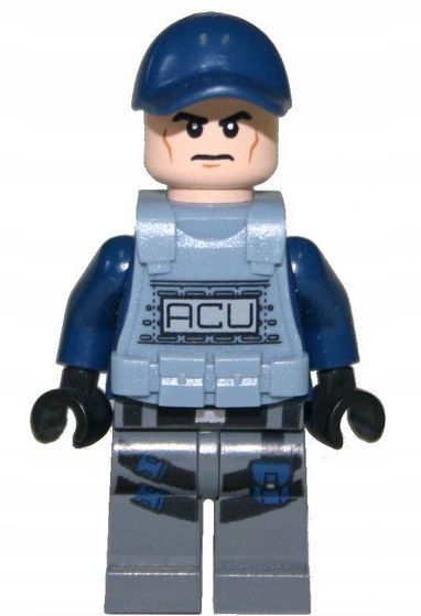 LEGO FIGURKA Z JURASSIC WORLD - ACU TROOPER jw010 - 8846245604 ...