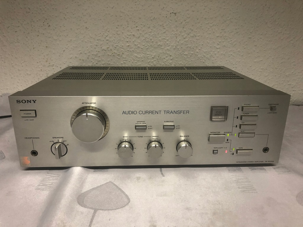 SONY TA-AX500 wzmacniacz stereo - 11586615994 - oficjalne archiwum Allegro
