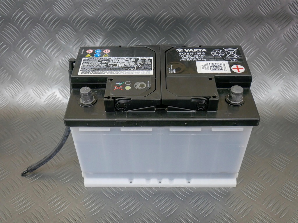 AKUMULATOR VARTA 72Ah 380A 5K0915105G VW AUDI - 8501404398 - oficjalne ...