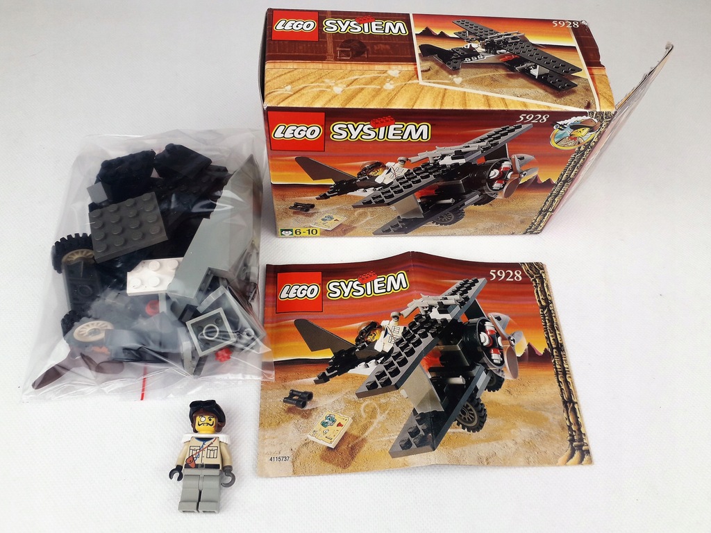Lego System Adventures 5928 Bi-Wing Baron - 12324491821 - oficjalne ...