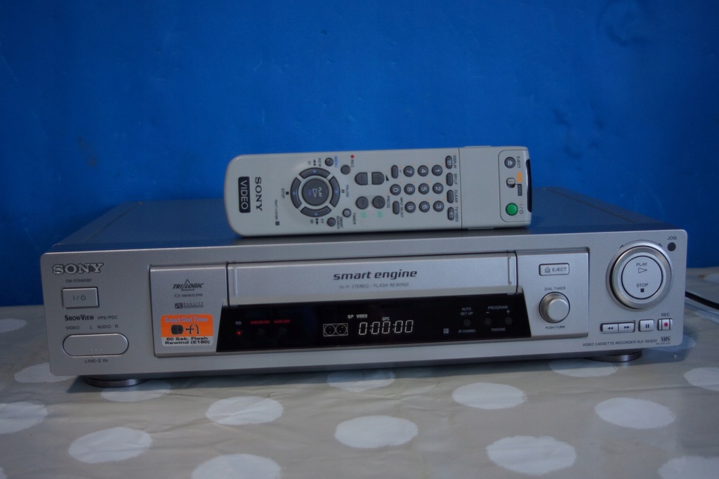 SONY SLV-SE800 D1 - Magnetowid / Video VHS - 12640399571 - oficjalne archiwum Allegro