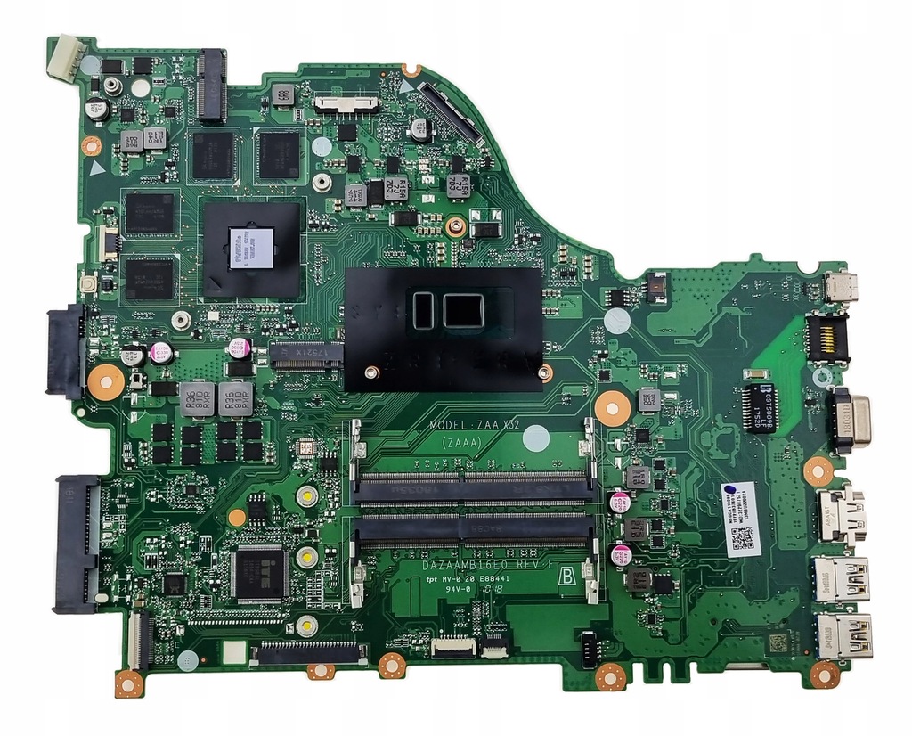 PŁYTA GŁÓWNA ACER ASPIRE E5-575G F5-573G i5 950M - 12717670844 - oficjalne archiwum Allegro
