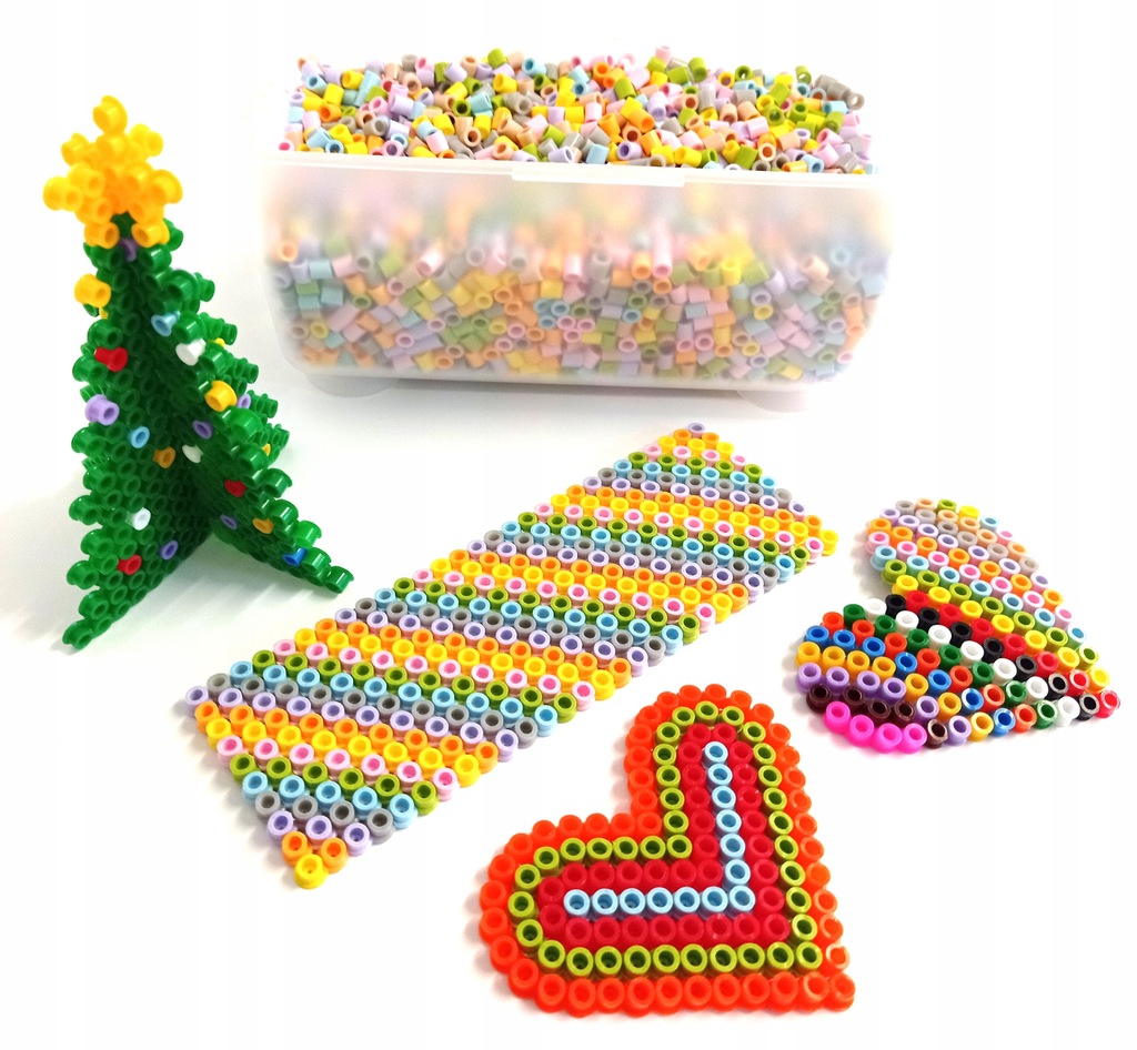 IKEA PYSSLA Koraliki Zestaw uzupełniający Pastel - 11788771337 ...