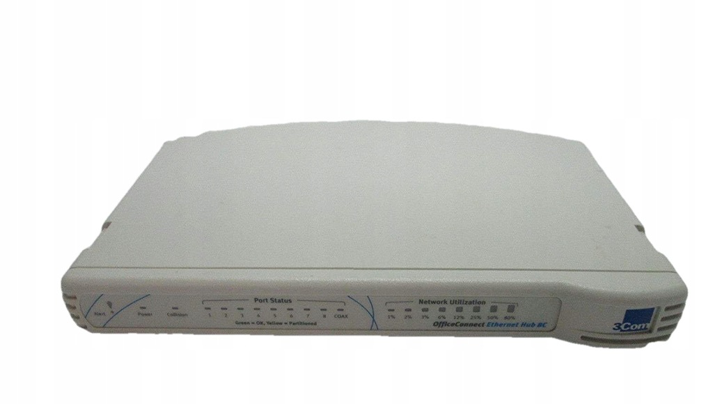 Router 3COM OfficeConnect Ethernet hub8 LAPTOKI_PL - 9047925871 ...