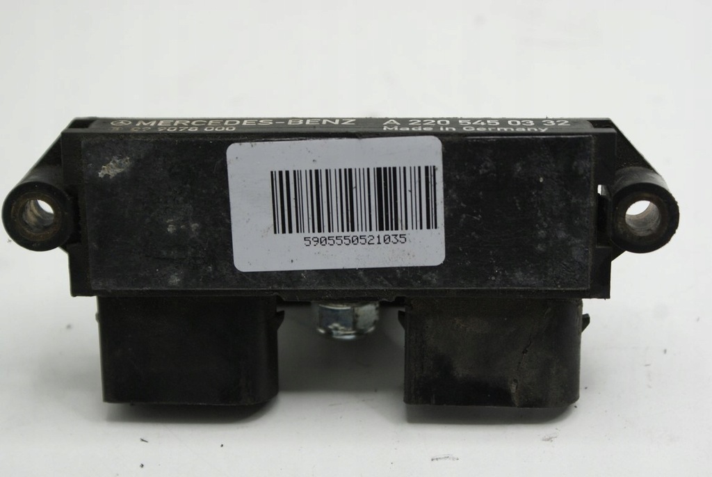 Mercedes w220 a2205450332 przekaźnik świec żarowyc - 11978712365 ...