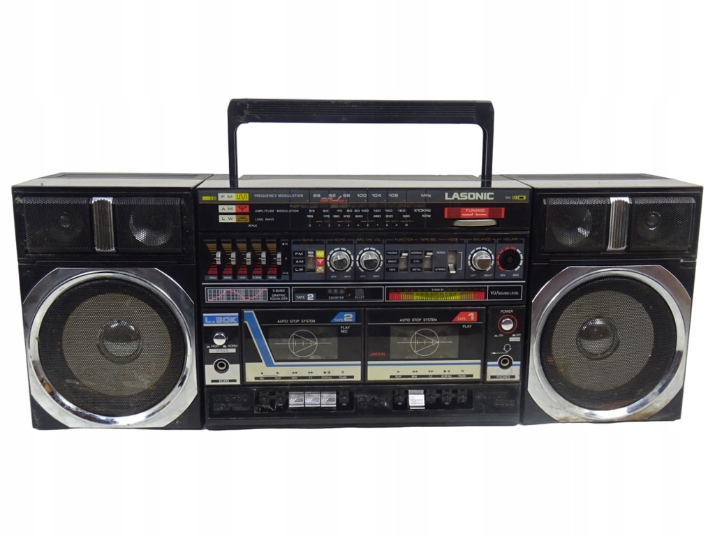 LASONIC L30K boombox radiomagnetofon retro - 15159152489 - oficjalne ...