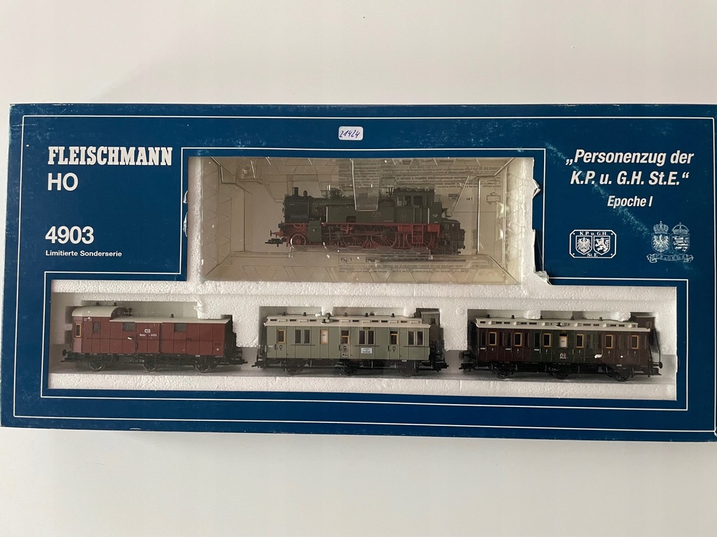 Zestaw Parowóz Fleischmann 4903 Digital Sound H0 - 11508798147 ...