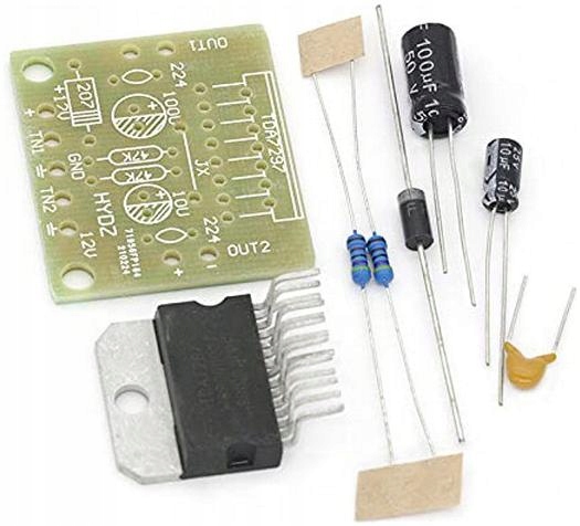 Moduł wzmacniacz mocy TDA7297 - 2x15W - HW-059 - KIT DIY - 15166841991 - oficjalne archiwum Allegro