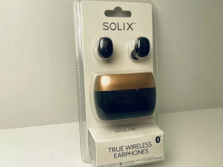 SŁUCHAWKI BEZPRZEWODOWE SOLIX CZARNE - 13582531793 - oficjalne archiwum ...