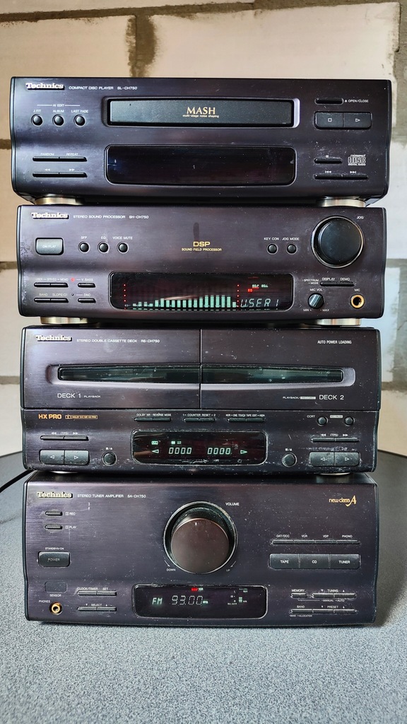 Wieża Technics CH 750 - 12477752026 - oficjalne archiwum Allegro