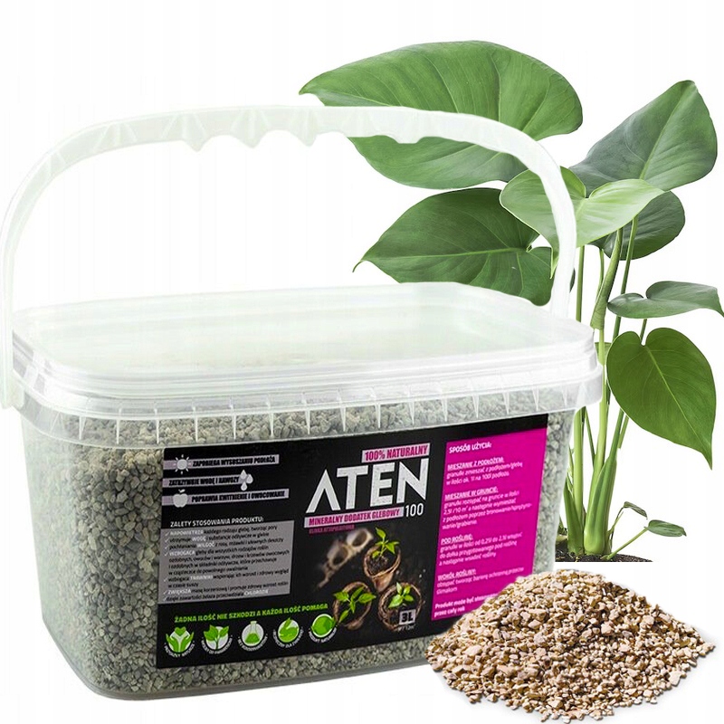 ATEN 100 NAWÓZ DO ROŚLIN NA KWITNIENIE OWOCOWANIE NA MSZYCE PRZĘDZIORKI ...