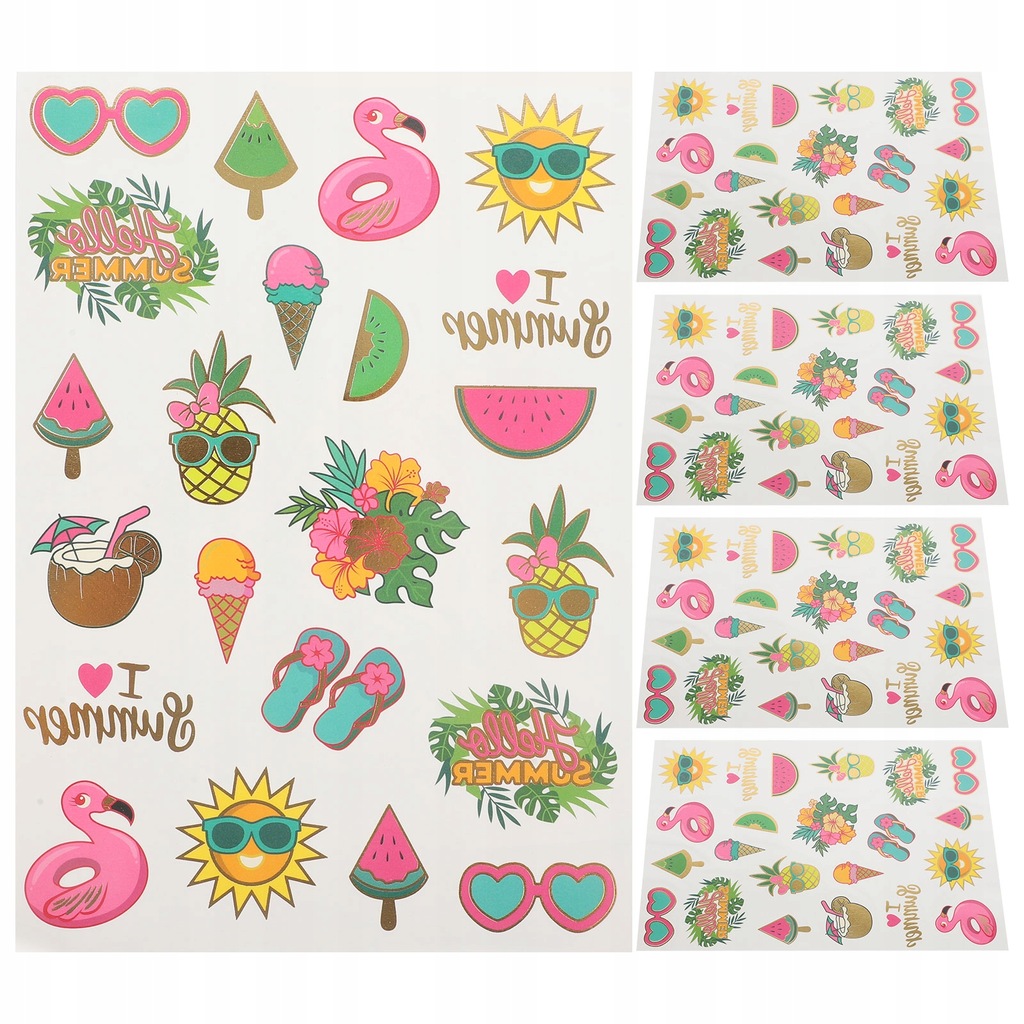 Sticker Arm Stickers DIY Body Tattoos 5 Sheets - 14087010940 ...