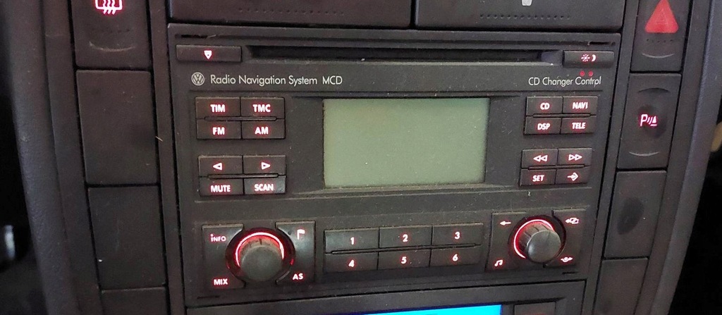 RADIO NAVIGATION SYSTEM MCD VW SHARAN lift T5 kod - 13098499640 ...