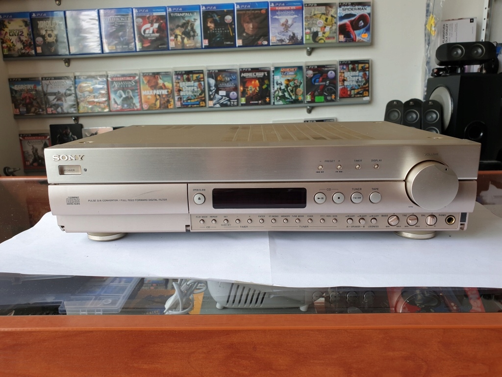 AMPLITUNER Z CD SONY RXD-700 SREBRNY STAN 4+ GWR - 9426058893 ...