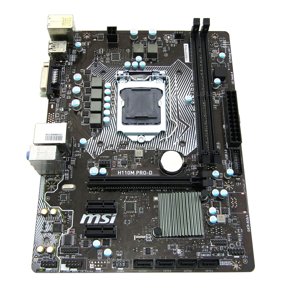 Płyta główna MSI H110M PRO-D uszkodzona - 7260282415 - oficjalne ...