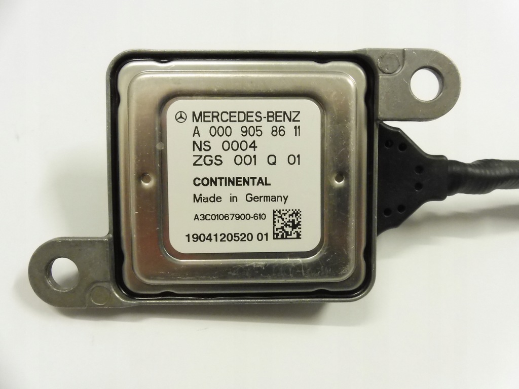 MERCEDES CZUJNIK NOX SONDA LAMBDA A0009058611 ORG - 12472852639 ...