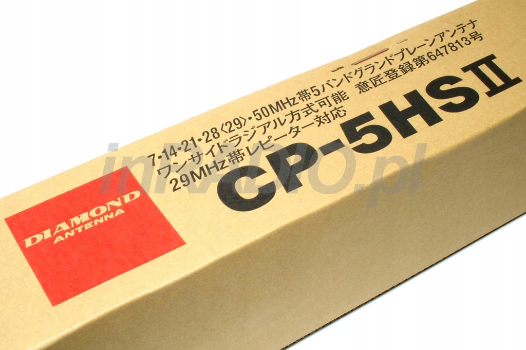 Diamond CP-5HS II antena KF 7-50MHz 40-6m 3,6m - 7738380455 - oficjalne ...