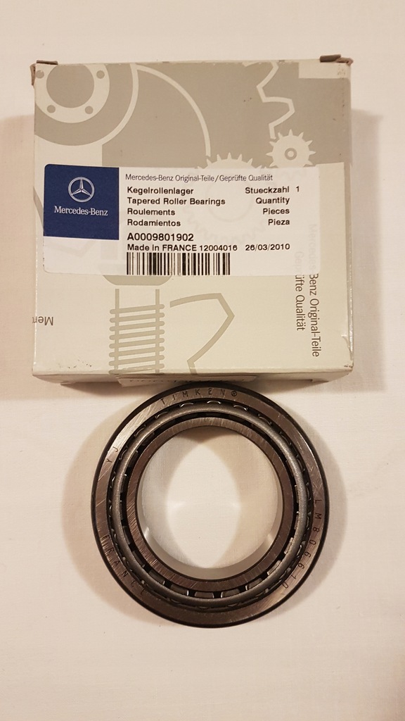 Mercedes Sprinter łożysko boczne mostu 0009801902 - 9675783881 ...