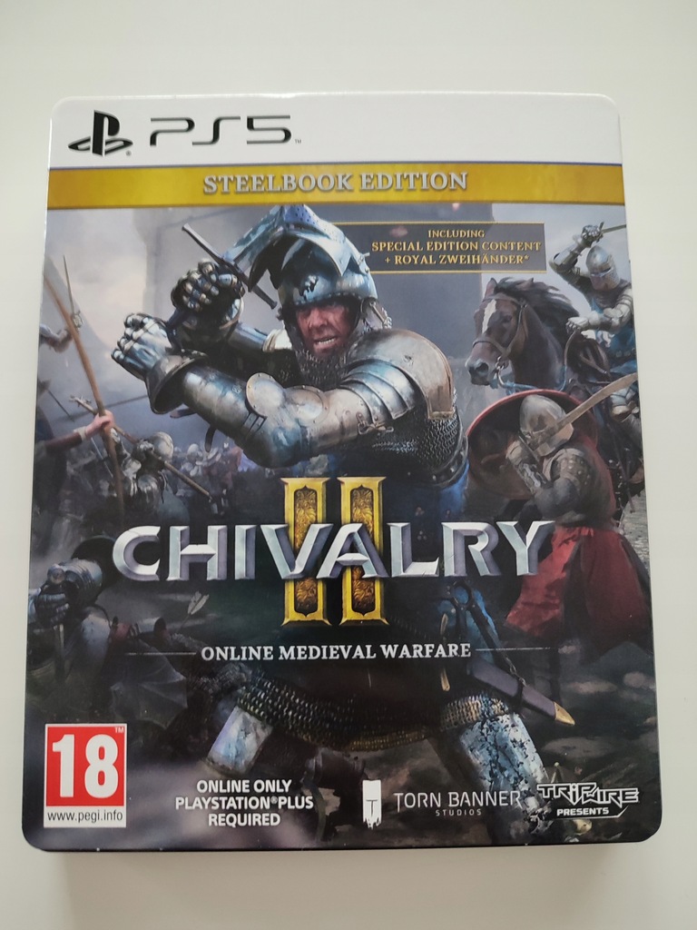 Chivalry 2 Steelbook Edition PS5 + DLC Jak nowa - 11117033086 - oficjalne archiwum Allegro