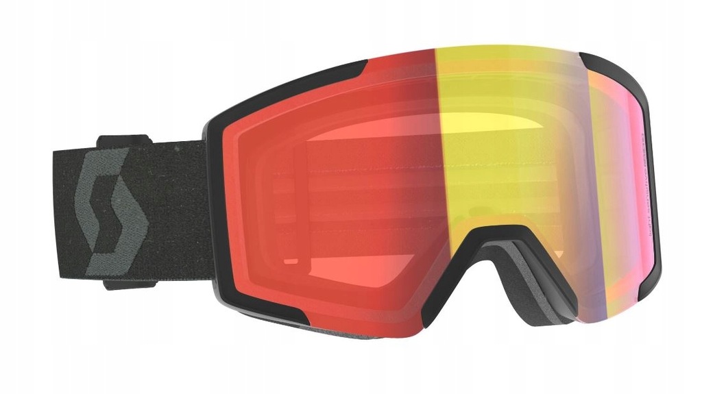 Gogle SCOTT Shield LS mineral black red S2-3 - 15005870006 - oficjalne ...