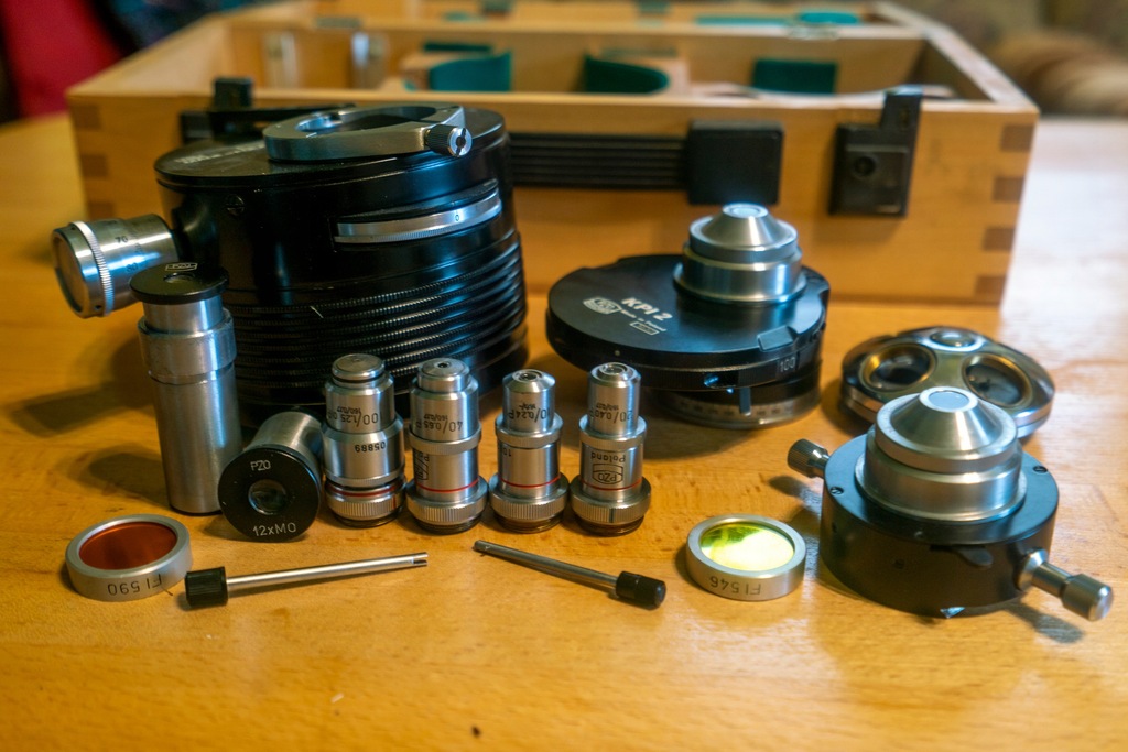 zestaw DIC do mikroskop PZO biolar UPI MPI 5 KPI 2 - 12692697916 ...