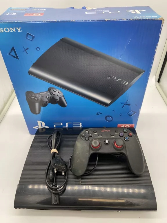 KONSOLA PS3 CECH-4004A 12GB + PUDEŁKO - 12673531830 - oficjalne ...