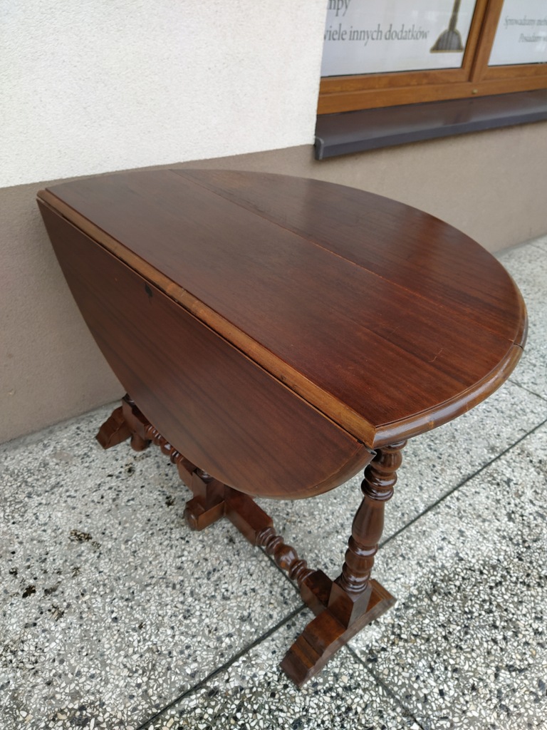 Купить Стол GATE-LEG круглый дубовый. Красивая прокатка: отзывы, фото и характеристики на Aredi ...