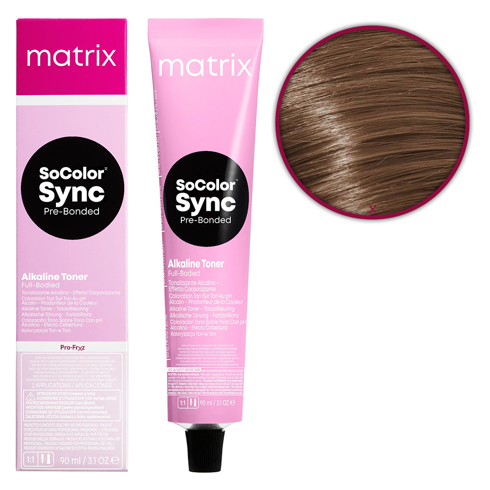 MATRIX SOCOLOR SYNC - 6M - FARBA DO WŁOSÓW 90ml - 12137587533 ...