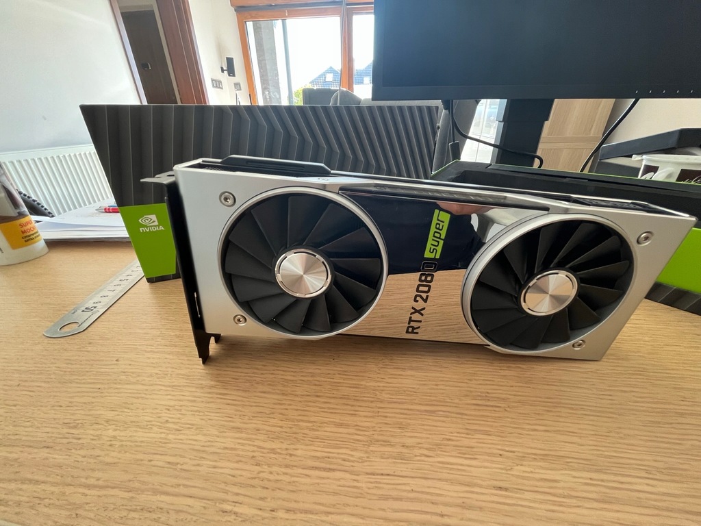 NVIDIA 2080 SUPER - jedyna na allegro karta grafiki Founder Edition - 17032592462 - oficjalne ...