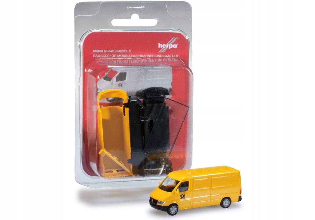 Mercedes-Benz Sprinter Deutsche Post, do montażu 1:87 HO / Herpa ...