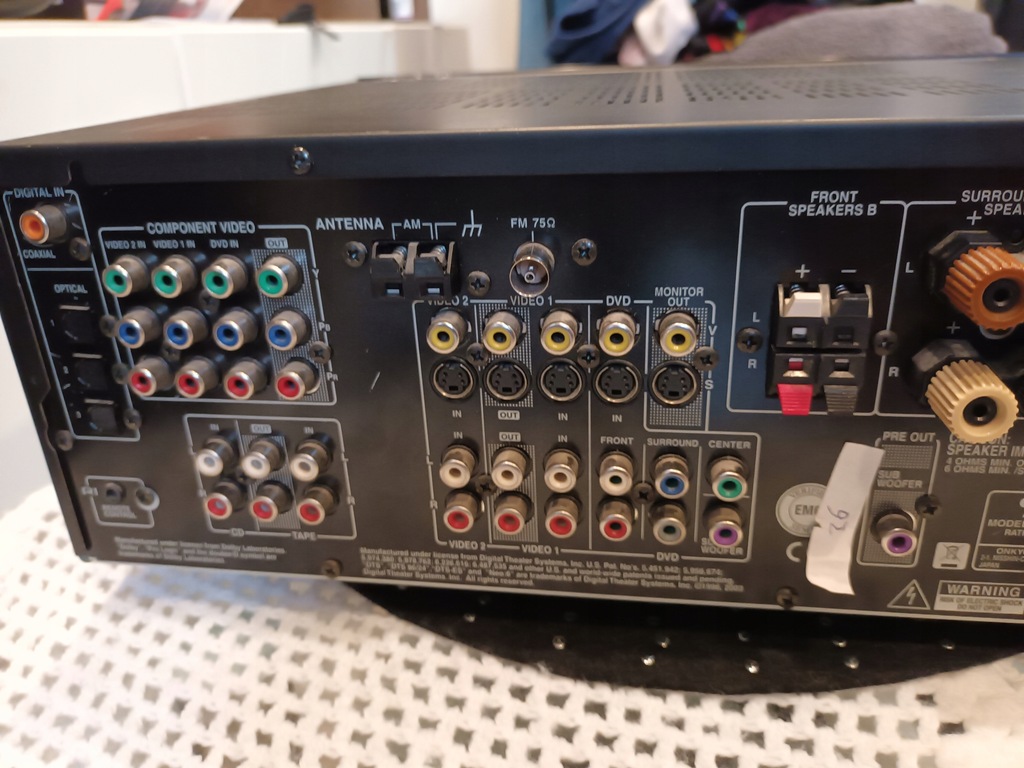 AMPLITUNER ONKYO TX-SR 503E - 13263673370 - oficjalne archiwum Allegro