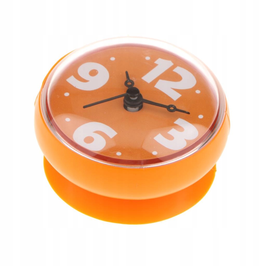 Suction Cup Wall Clock Timer Bathroom Orange - 12995851362 - oficjalne ...