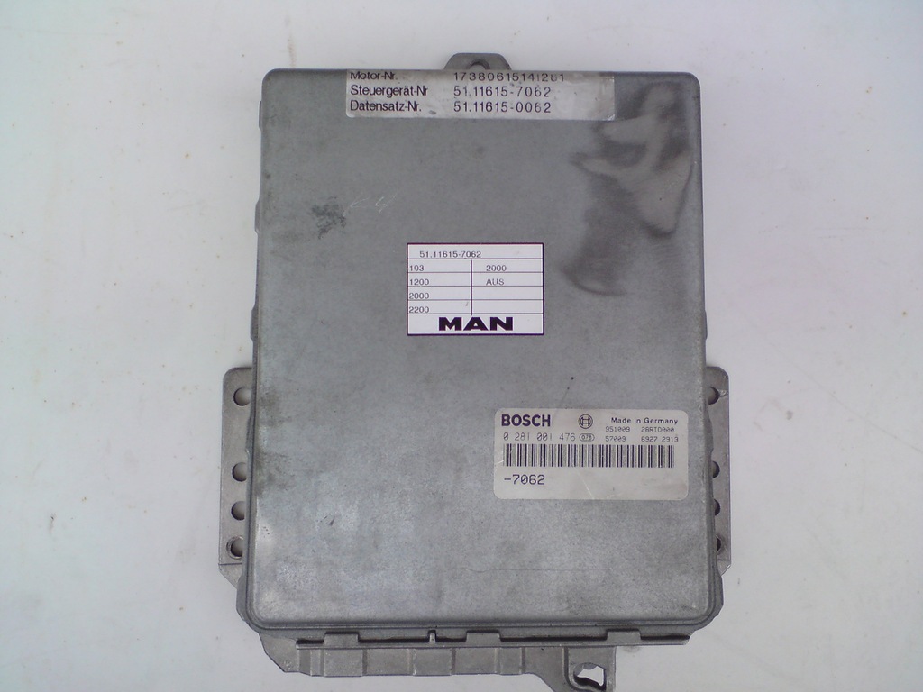 Sterownik EDC MAN F2000 51.11615- + programowanie - 7508852417 ...