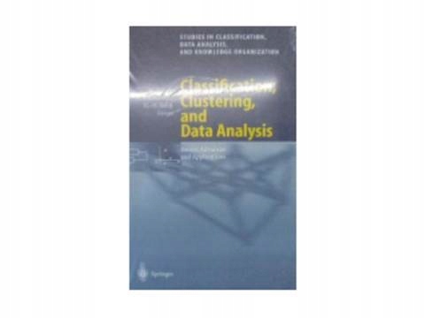 Classification Clustering and Data analysis - - 11508237932 - oficjalne archiwum Allegro